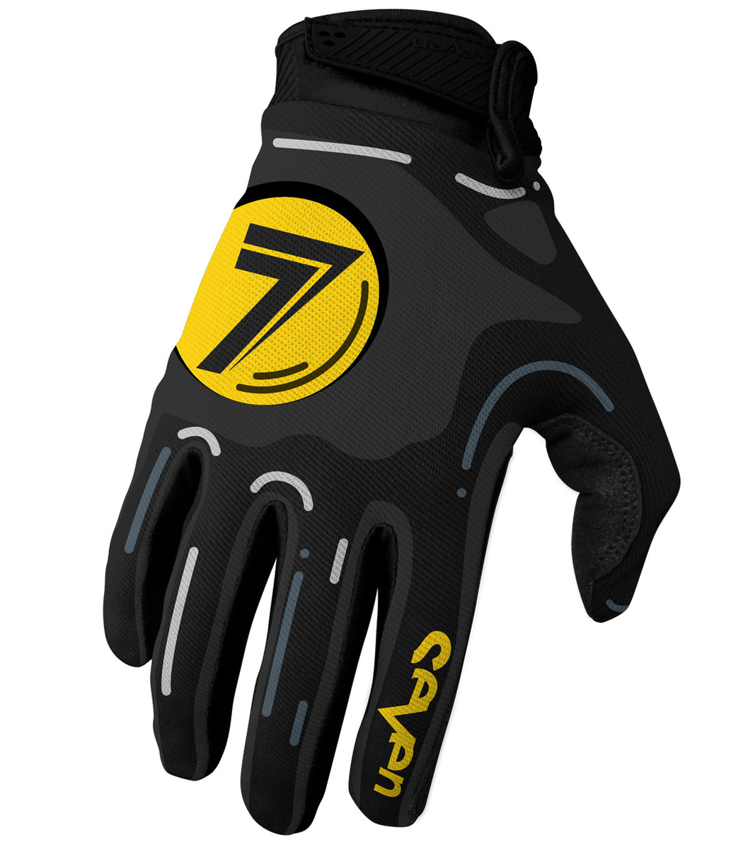 Annex Hijack Glove - Black/Yellow – Seven MX
