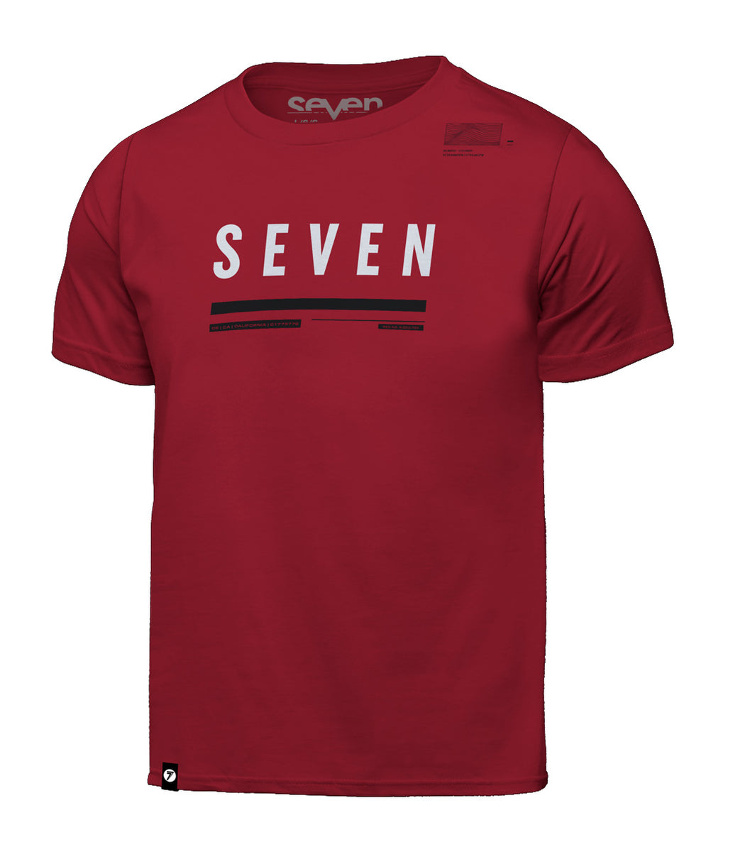 Youth League Tee Red – Seven MX