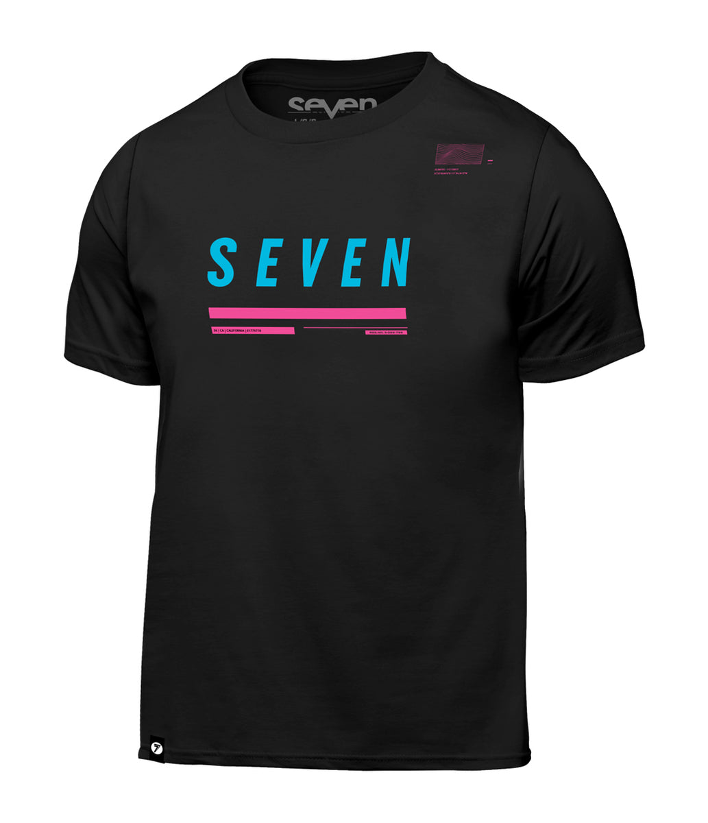 Youth League Tee Black – Seven MX